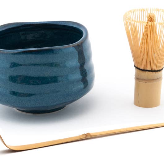 Matcha Chawan Starter Gift Set "Teal" - Todd & Holland Tea Merchants