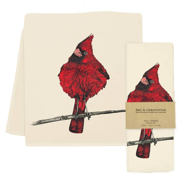 Cardinal Tea Towel # 2 - Todd & Holland Tea Merchants