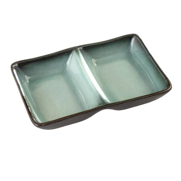 Seikai Divided Sauce Dish - Todd & Holland Tea Merchants