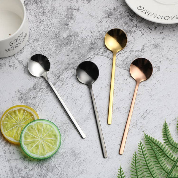 Thin spoon - Coffee, tea, dessert - 4 colors - Todd & Holland Tea Merchants